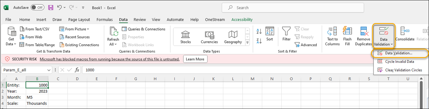 Cube Views and Dynamic Prompting in Excel - Black Diamond Advisory