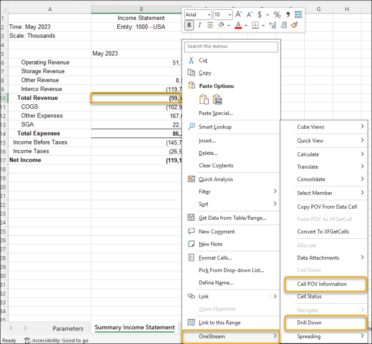 Cube Views and Dynamic Prompting in Excel - Black Diamond Advisory